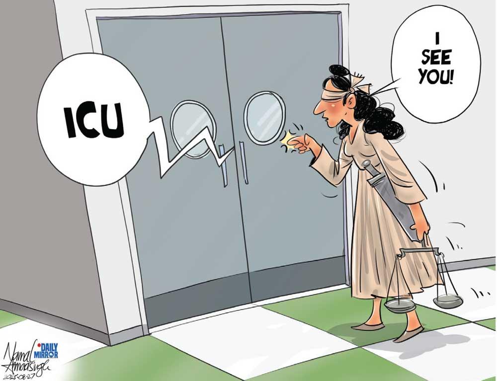 Cartoon of the Day 27-08-2025: I See You - A Reflection on Justice and ...