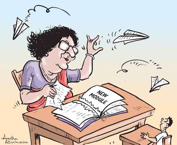 Cartoon of the Day 06-01-2026: Reforms Thrown at the Student - Cartoon ...