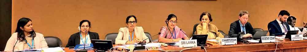 The government showed up mediocre at the UN in Geneva for CEDAW ...