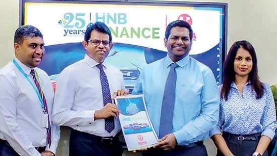 HNB Finance-Indra Traders offer vehicle leasing, rewards - Business ...