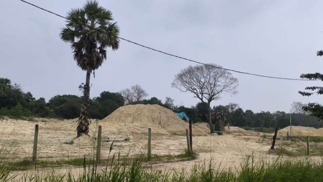 Coconut Triangle faces marshland threat due to illegal sand washing ...