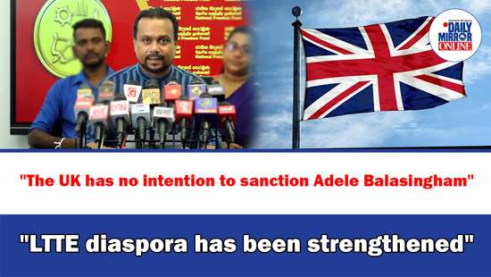 The UK has no intention to sanction Adele Balasingham’’ ’’LTTE diaspora ...