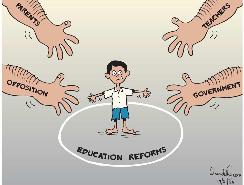Cartoon of the Day 17-01-2026: Everyone’s Hands, One Child - Cartoon of ...