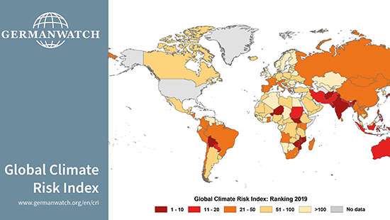 SL ranked 31st in Global Climate Risk Index - Breaking News | Daily Mirror