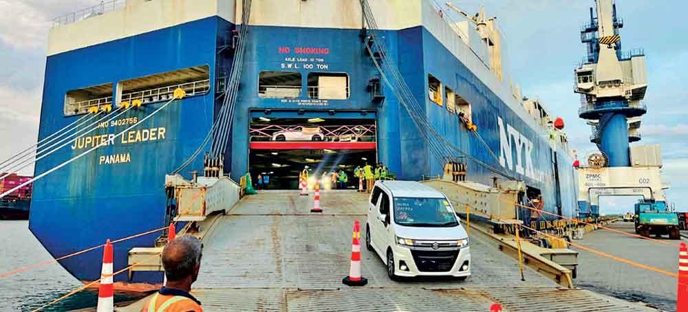 First vehicle consignment for local market arrives at HIP from Japan ...