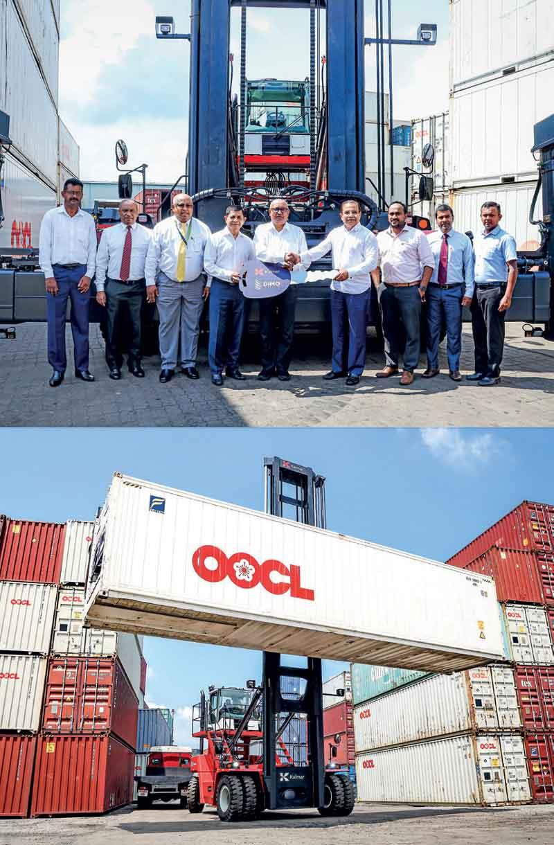 DIMO delivers KALMAR DCU80 to IWS Logistics - Business News | Daily Mirror