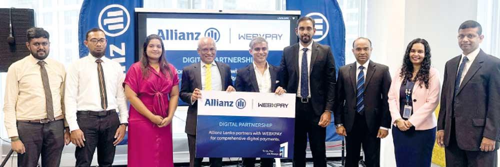 Allianz Lanka partners with WEBXPAY to deliver complete digital payment ...