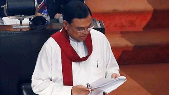 Minister Basil Rajapaksa presents the 2022 Budget - Breaking News ...