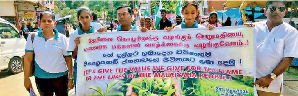 Voice of Plantation People Organisation Celebrating “International Tea ...