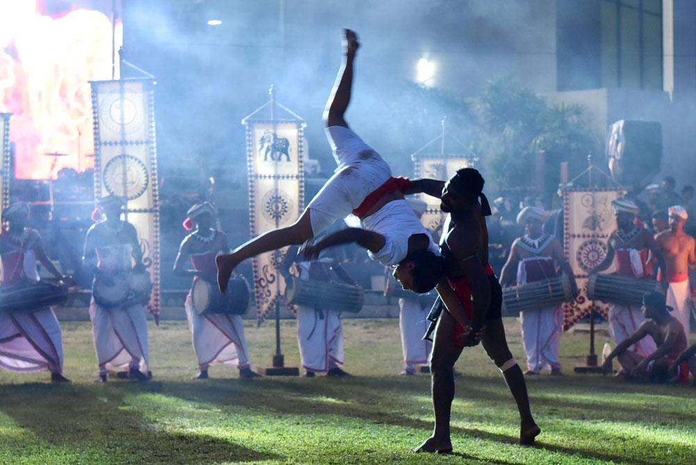 Ancient Martial Art display... - Caption Story | Daily Mirror