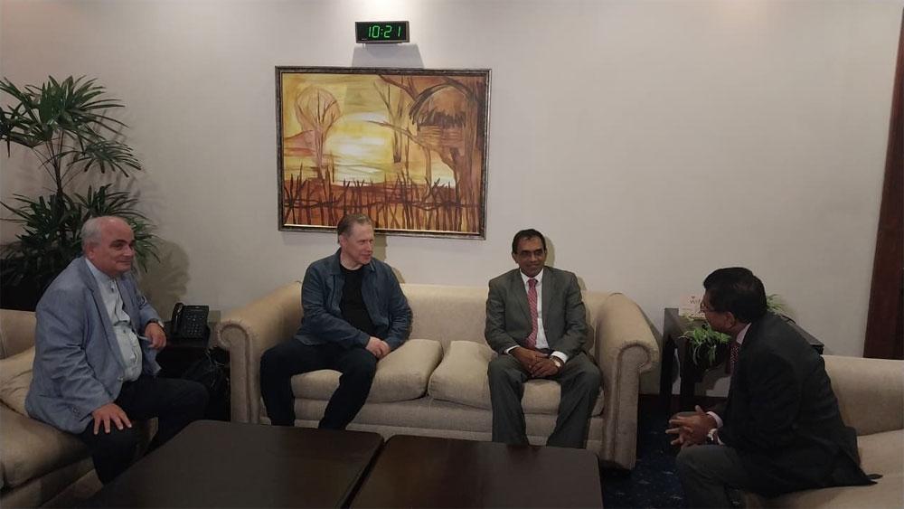 Russian Health Minister Mikhail Murashko arrives in Sri Lanka ...