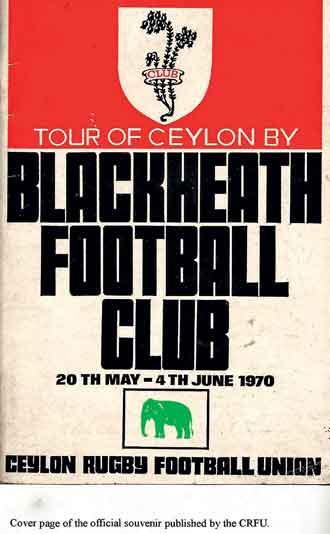 40 months – 40 matches Hosting Rugby Visitors – From Aug. 1969 to Nov ...