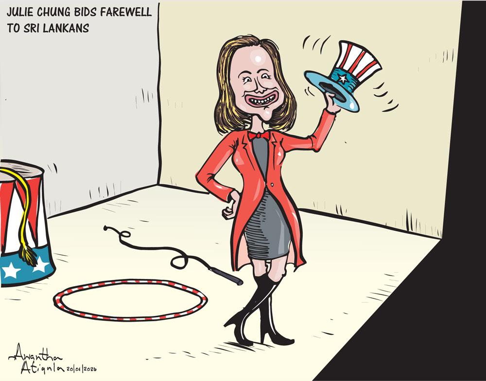 Cartoon of the Day 20-01-2026: The Ringmaster’s Farewell - Cartoon of ...