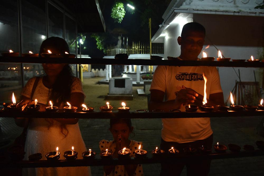 Religious activities during ‘Nonagathaya’ - Caption Story | Daily Mirror