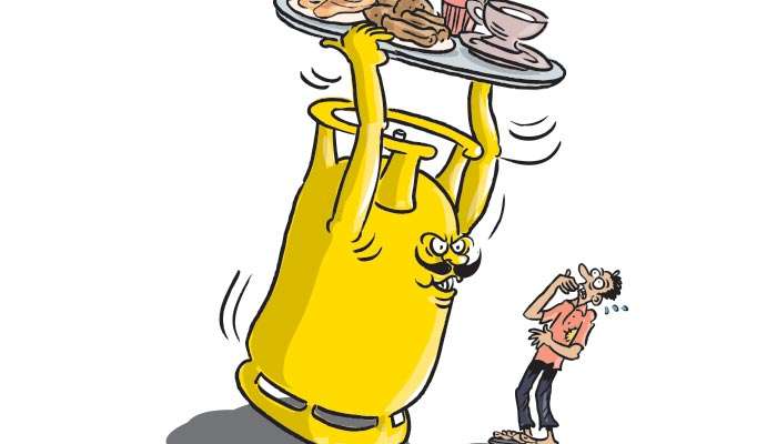 Prices to be revised at eateries using LAUGFS Gas - Front Page | Daily ...