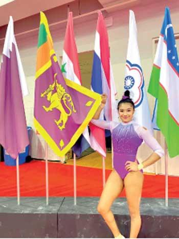 World Artistic Gymnastics Championships 2023 Milka first Sri Lankan ...