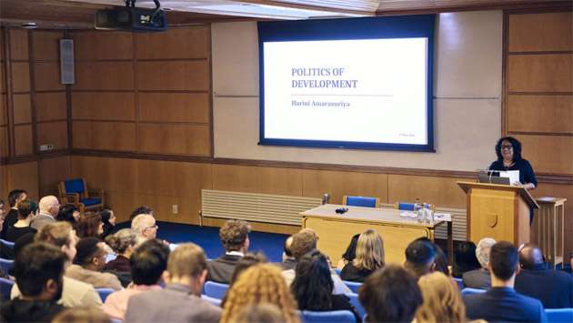 PM Harini speaks at Oxford - Caption Story | Daily Mirror