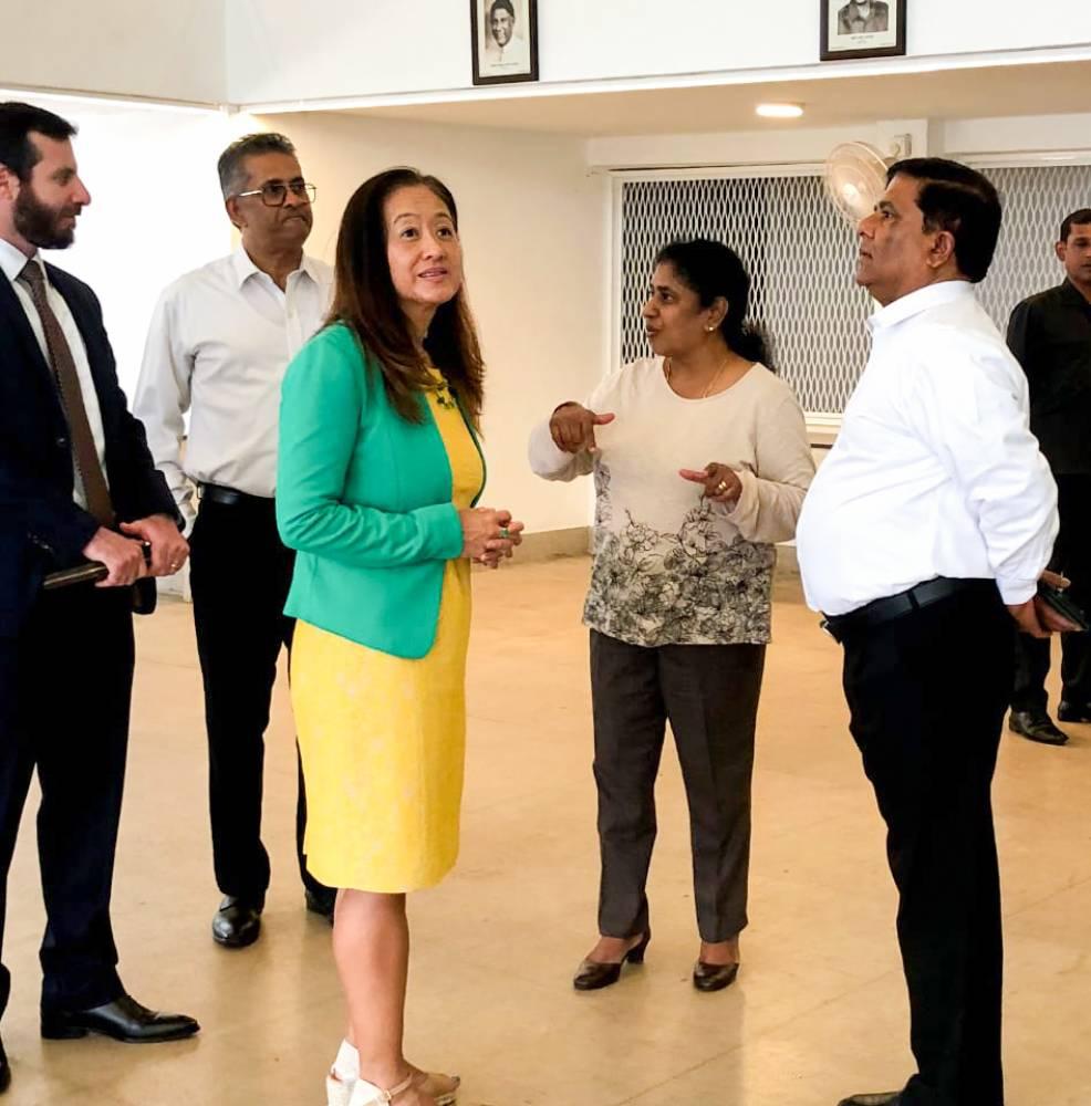 Julie Chung visits Sirikotha - Caption Story | Daily Mirror