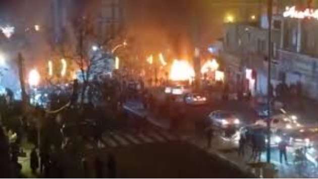 Internet blackout in Iran as large anti-government protests held across ...