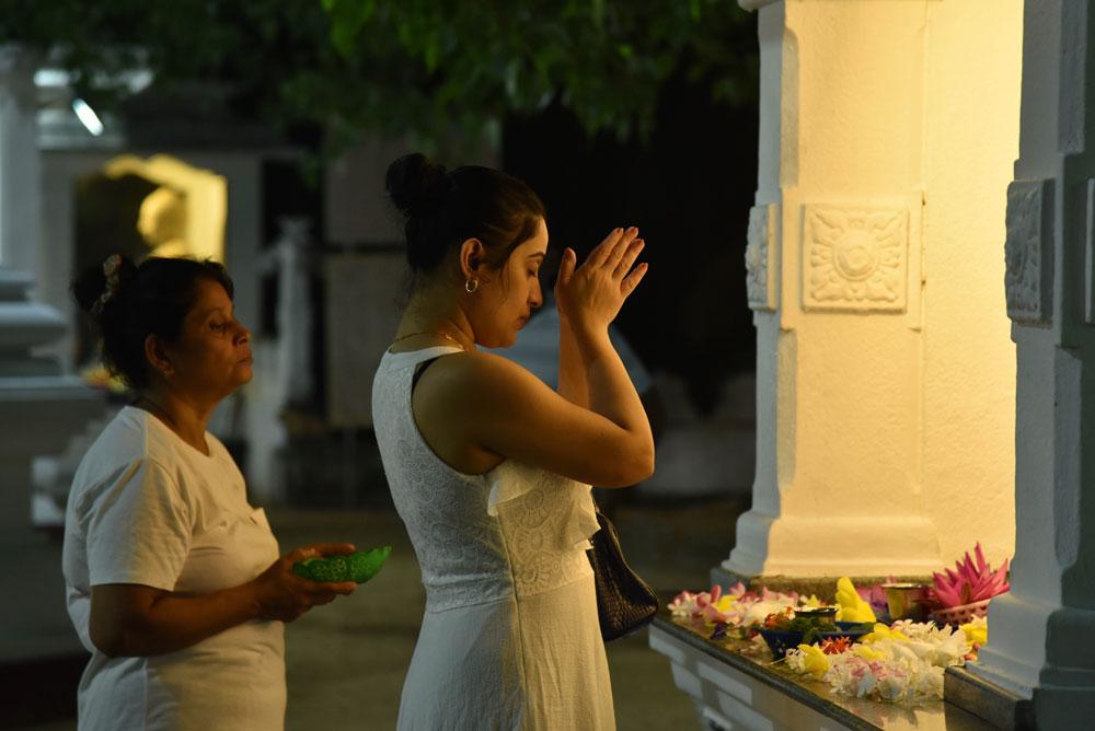 Religious activities during ‘Nonagathaya’ - Caption Story | Daily Mirror