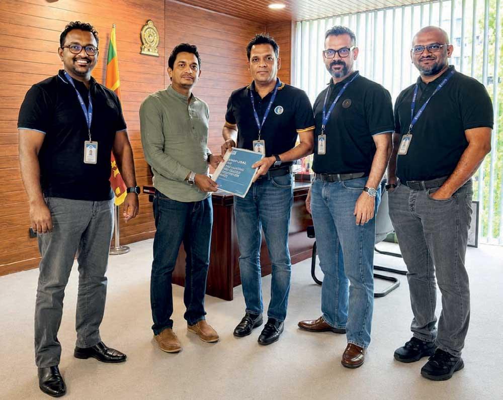 Garment Exporters Chamber presents SLCGE Design Hub proposal to ...