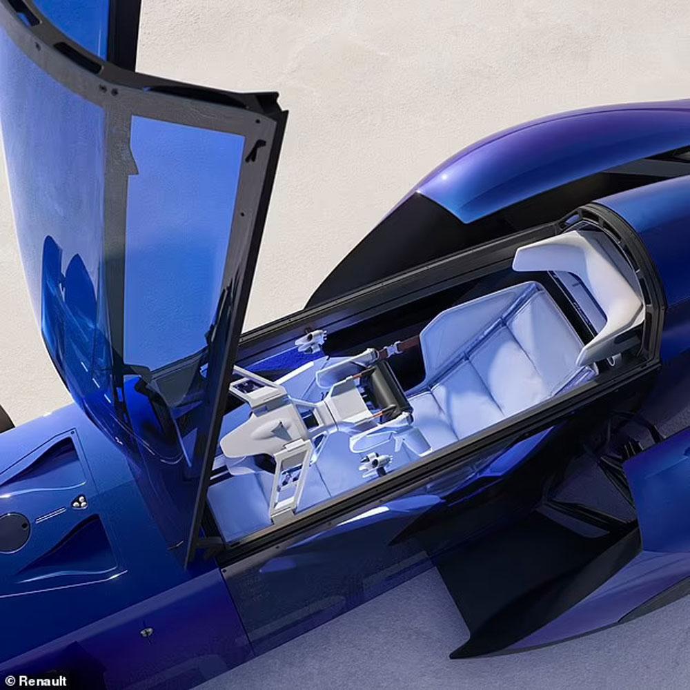 Renault unveils Batmobile-Inspired EV - Caption Story | Daily Mirror