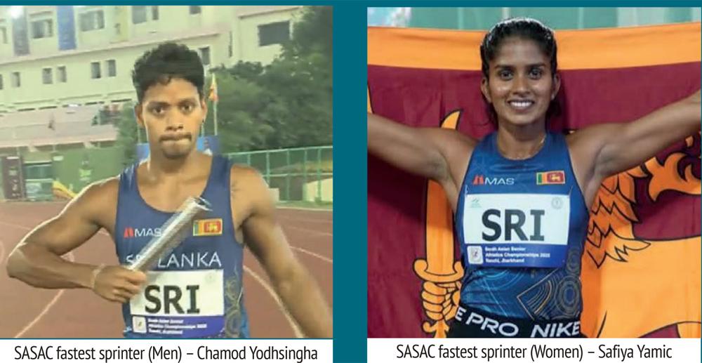 Chamod, Safiya Crowned South Asia’s Fastest Sprinters - Breaking News ...