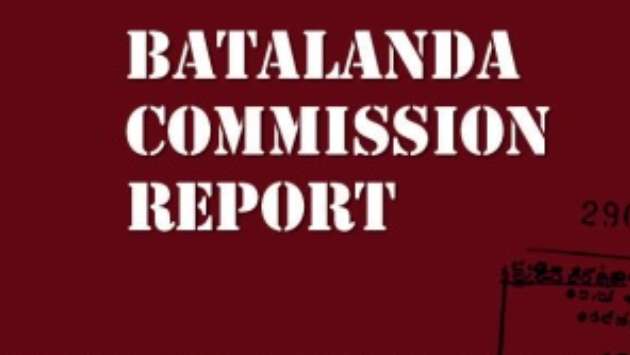 Batalanda Commission report referred to Attorney General after 25 years ...