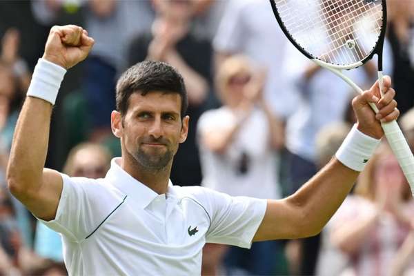 Djokovic 'blessed' to record 100th Wimbledon win - Breaking News | Daily Mirror