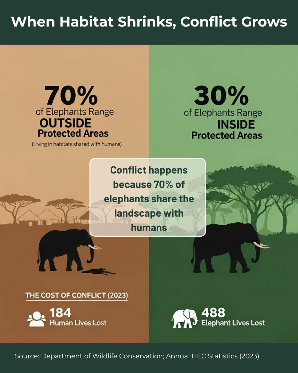 Human-Elephant Conflict: Time to Rethink Our Mitigation Approach ...