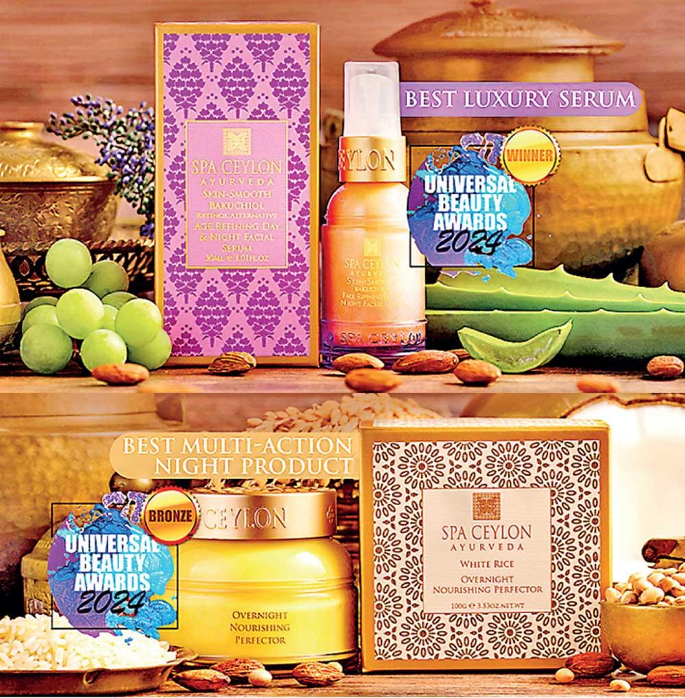 Spa Ceylon receives int’l recognition for White Rice and Bakuchiol ...