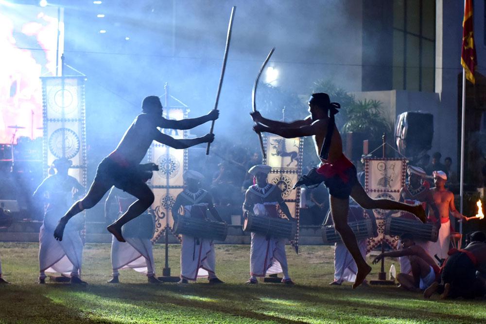 Ancient Martial Art display... - Caption Story | Daily Mirror