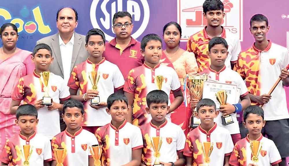 Joy for Ananda boys at Kids tennis - Sports | Daily Mirror