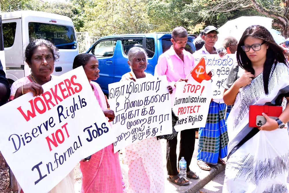 Stop informal labour system - Caption Story | Daily Mirror