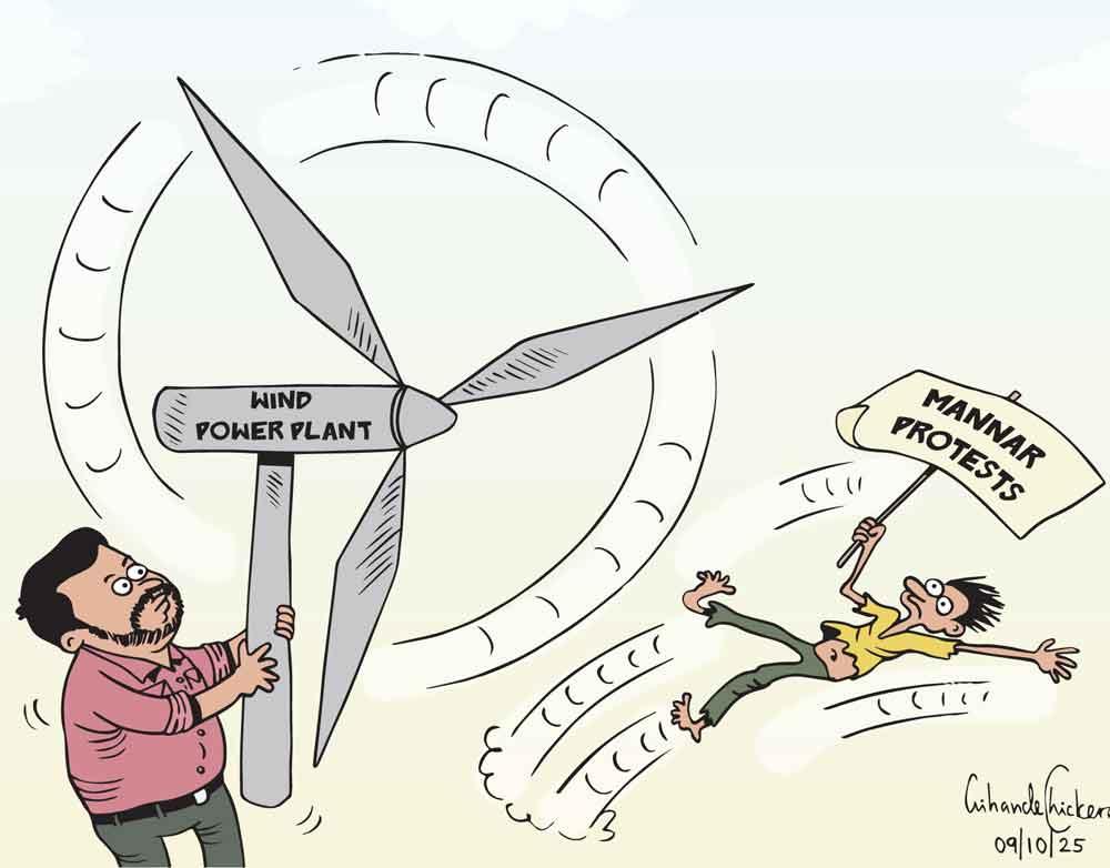 Cartoon of the Day 09-10-2025:When Progress Blows People Away - Cartoon ...