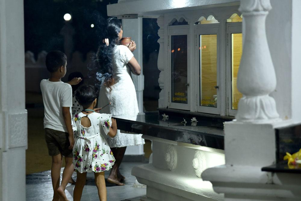 Religious activities during ‘Nonagathaya’ - Caption Story | Daily Mirror