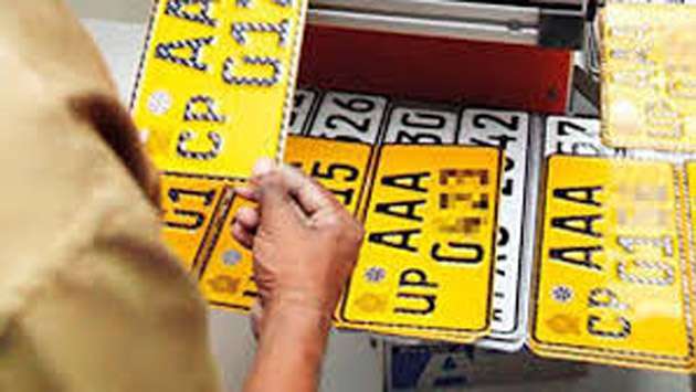 No legal action over paper printed vehicle number plates registered ...
