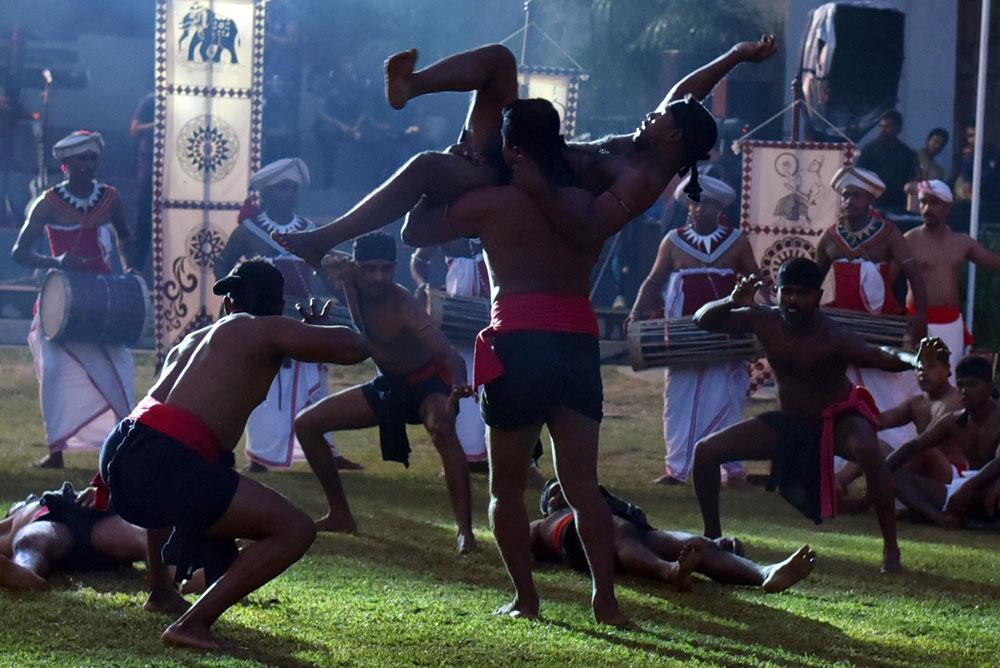 Ancient Martial Art display... - Caption Story | Daily Mirror