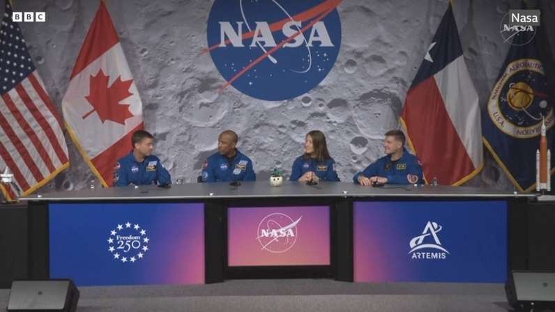 Artemis II crew: ’We left as friends - we came back as best friends ...