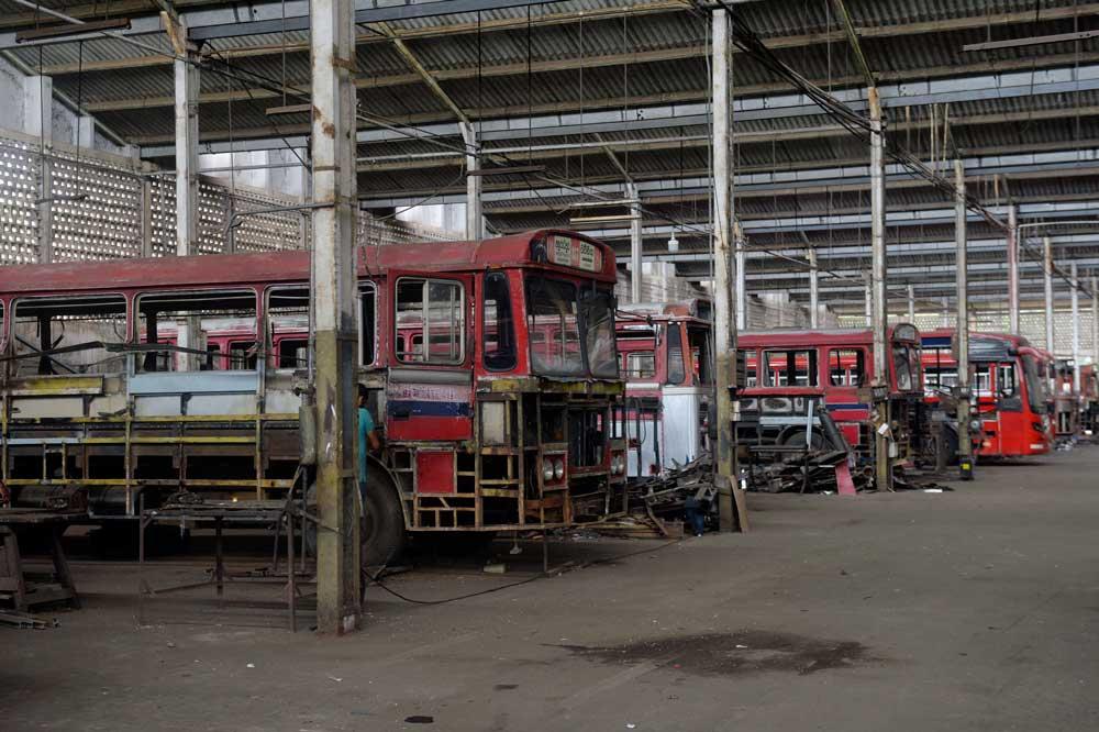 Fully refurbished buses released for passenger transport - Caption ...