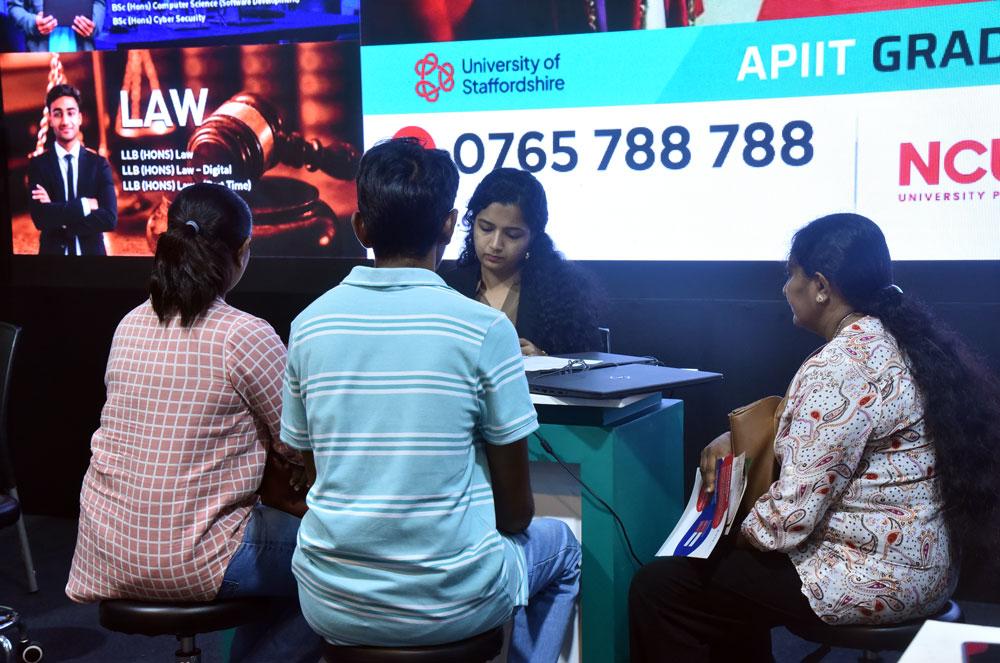 Edu Expo at BMICH - Caption Story | Daily Mirror
