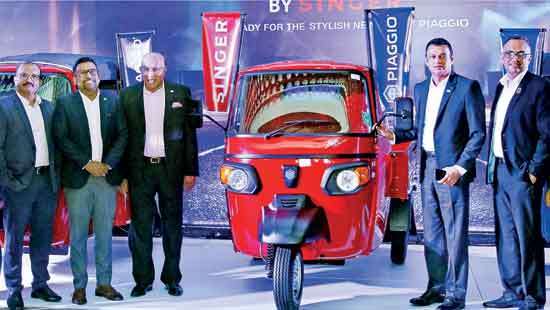 Singer launches new range of Piaggio Apé three wheelers - Business News ...
