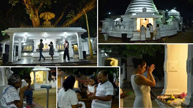 Religious activities during ‘Nonagathaya’ - Caption Story | Daily Mirror