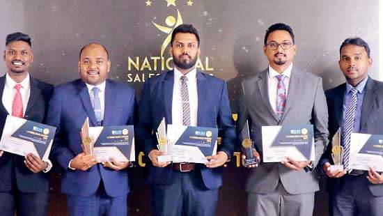 HNB wins 7 honours at National Sales Awards - Business News | Daily Mirror