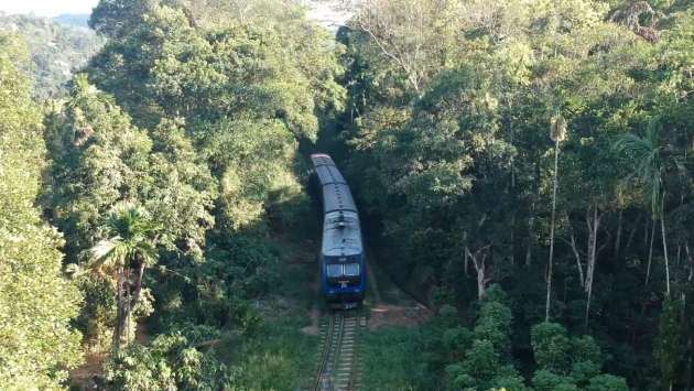 School train stranded for two months after track damage between Gampola ...