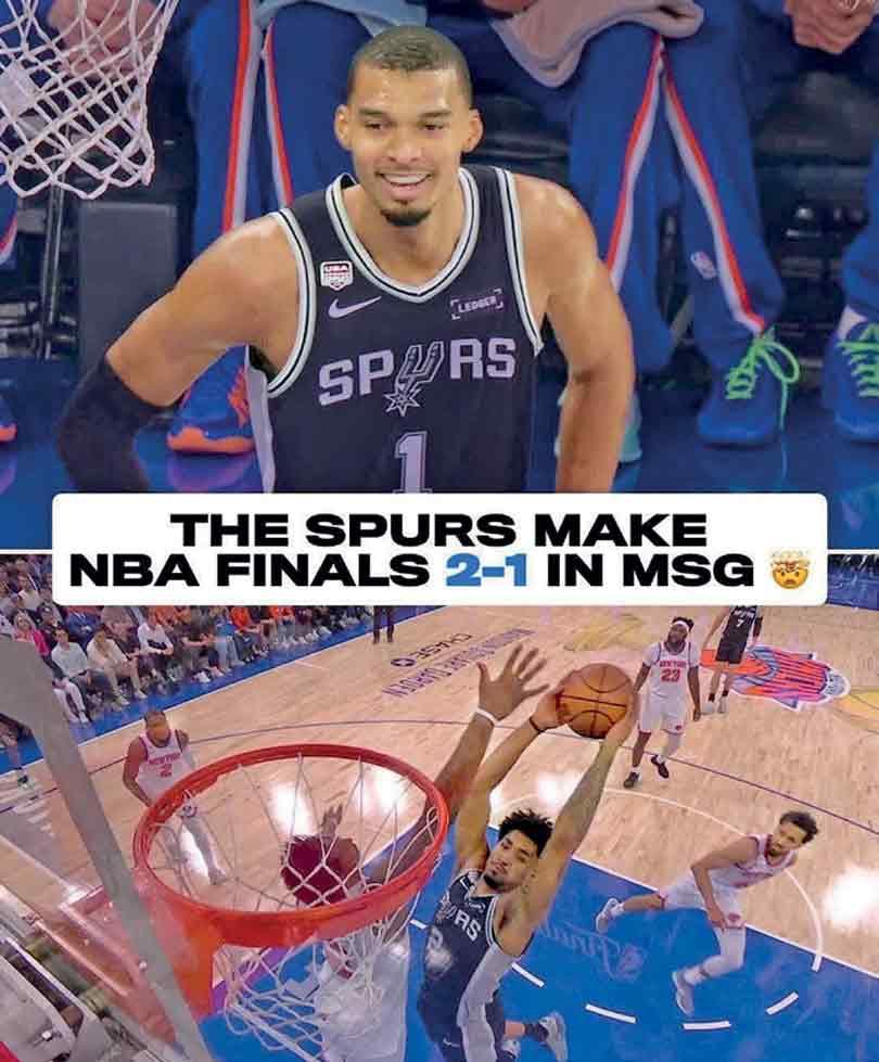 New York Knicks lead NBA Finals 2-1 - Sports | Daily Mirror