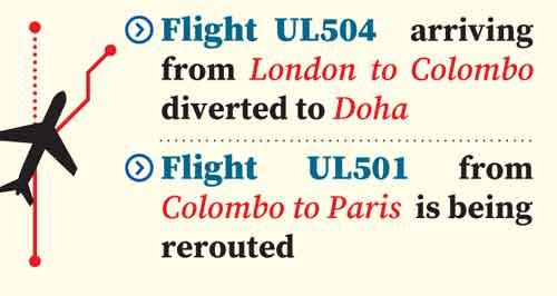 SriLankan Airlines adjusts European flight routes amid Middle East ...