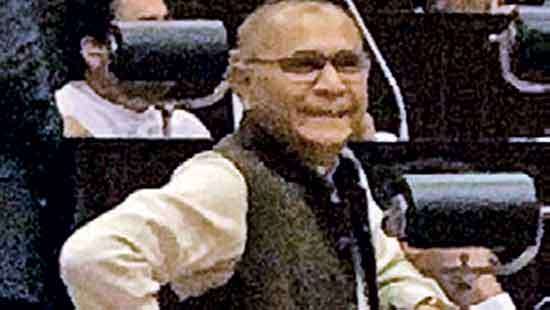 Athaullah’s dress causes chaos in Parliament | Daily Mirror - Sri Lanka ...