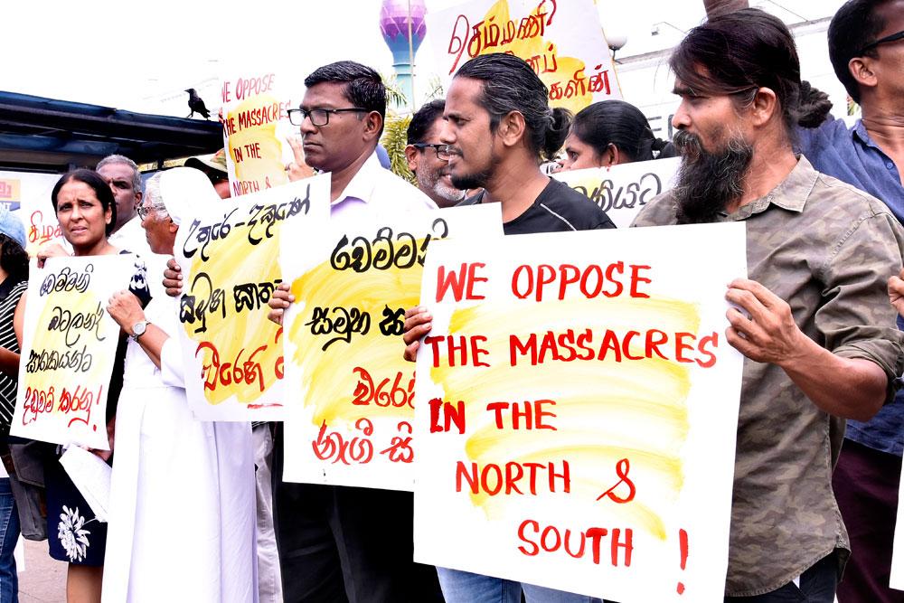 Punish murders of Chemmani and Batalanda... - Caption Story | Daily Mirror