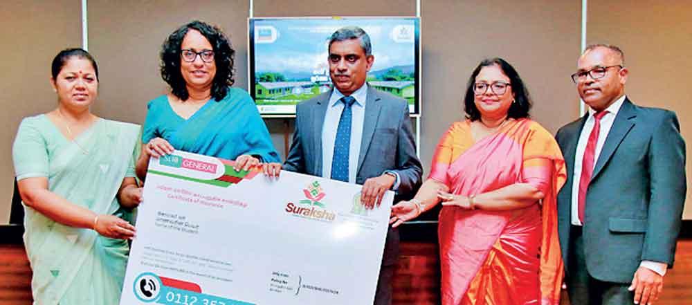 SLIC General-Education Ministry launch Suraksha insurance scheme ...